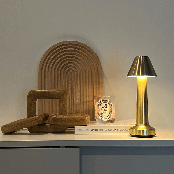 Umbrella Style Portable LED Table Lamp with Rechargeable Battery